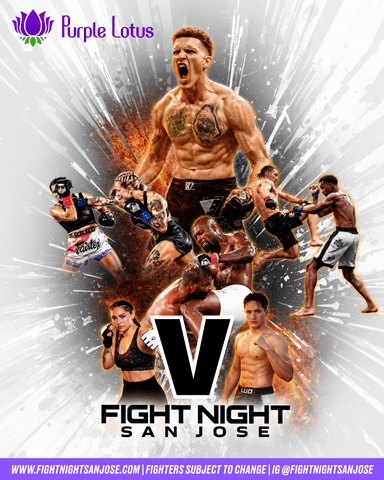 Fight Night V San Jose at Tech CU Arena | Purple Lotus